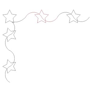 star border 001 Digital Pattern | Sweet Dreams Quilt Studio - Digital ...