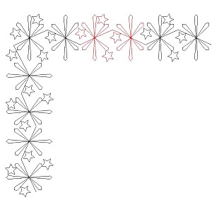 star border 003 Digital Pattern | Sweet Dreams Quilt Studio - Digital ...