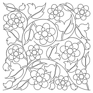 stella pano 001 sq Digital Pattern | Sweet Dreams Quilt Studio - Edge ...
