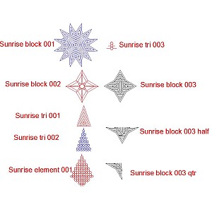 Tula Sunrise Quilt Bundle Digital Pattern | Sweet Dreams Quilt Studio ...
