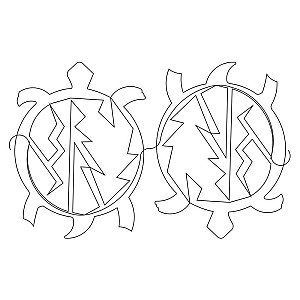 sw turtle border 001 Digital Pattern | Sweet Dreams Quilt Studio ...