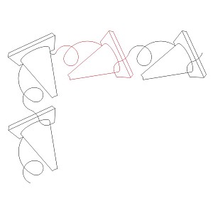 traffic cone border 001 Digital Pattern | Sweet Dreams Quilt Studio ...