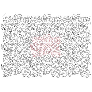 victorian swirls Digital Pattern | Sweet Dreams Quilt Studio - Edge to ...