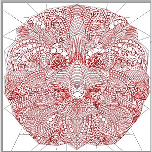 Violet Lion Digital Pattern | Sweet Dreams Quilt Studio - Digital ...