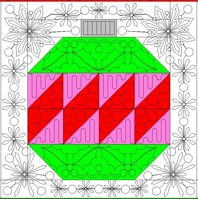 Thoroughly Modern Christmas BOM - Month 8 Digital Pattern | Sweet ...