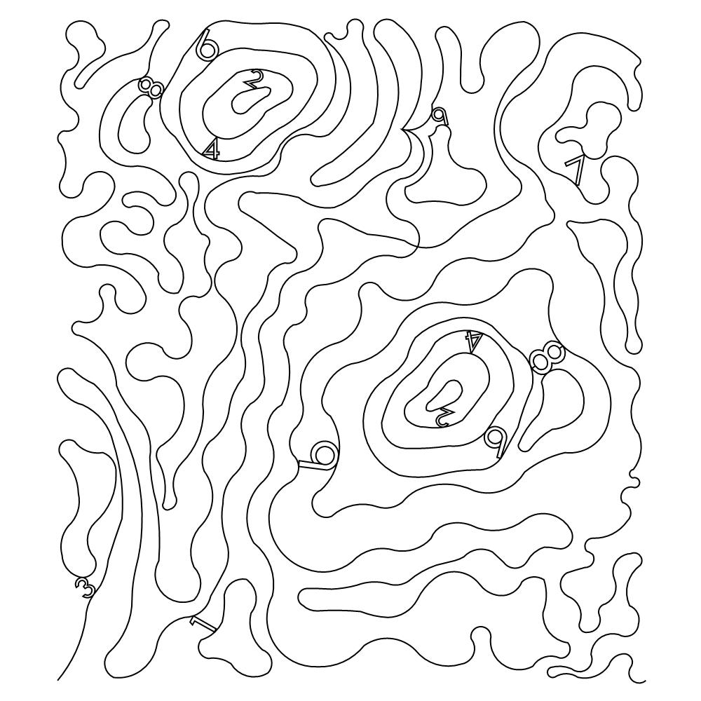 topo map pano 001 Digital Pattern | Sweet Dreams Quilt Studio - Edge to ...