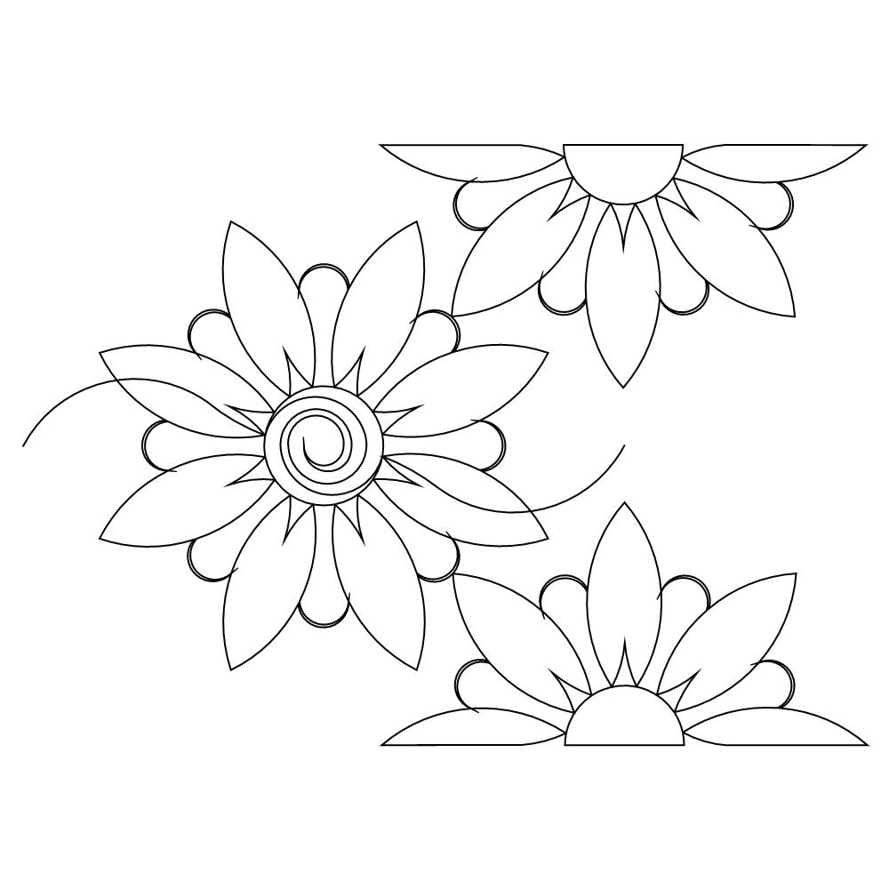 tuscan border 001 Digital Pattern | Sweet Dreams Quilt Studio - Digital ...