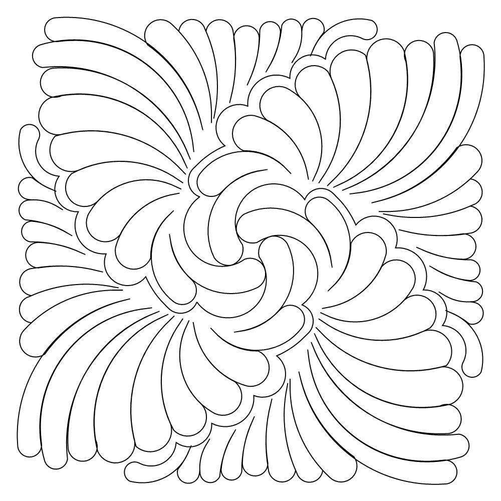 twisted feather 001 Digital Pattern | Sweet Dreams Quilt Studio ...