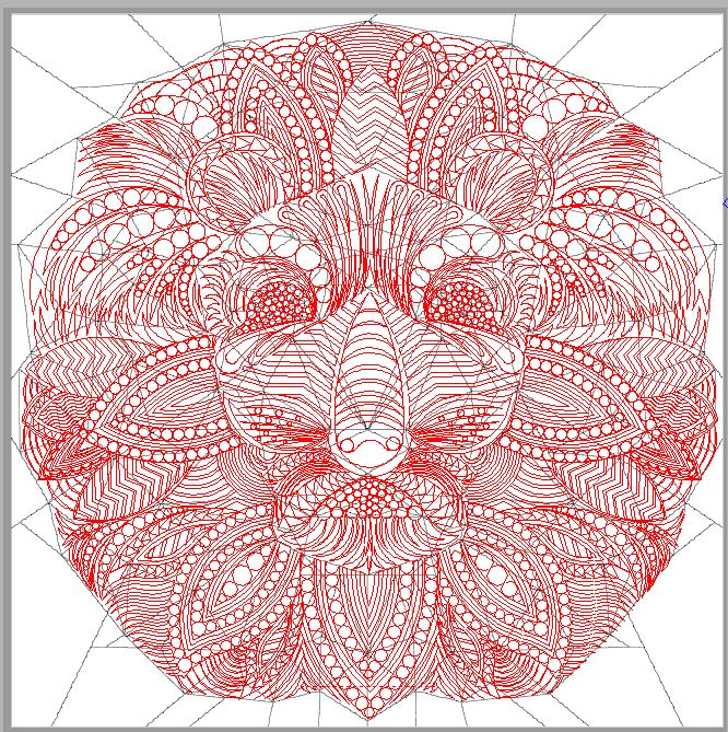 Violet Lion Digital Pattern | Sweet Dreams Quilt Studio - Digital ...