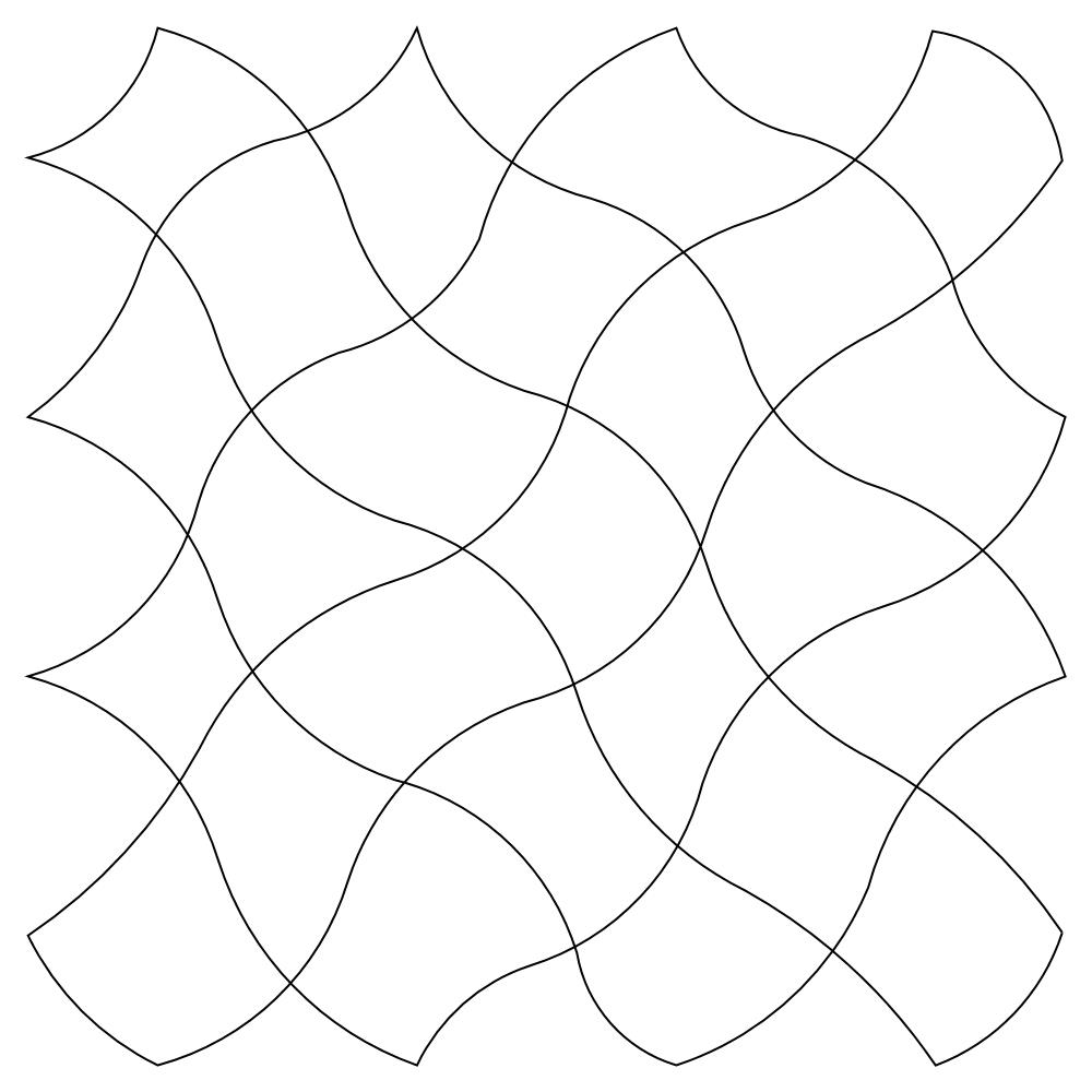wavy grid sq 001 Digital Pattern | Sweet Dreams Quilt Studio - Digital ...