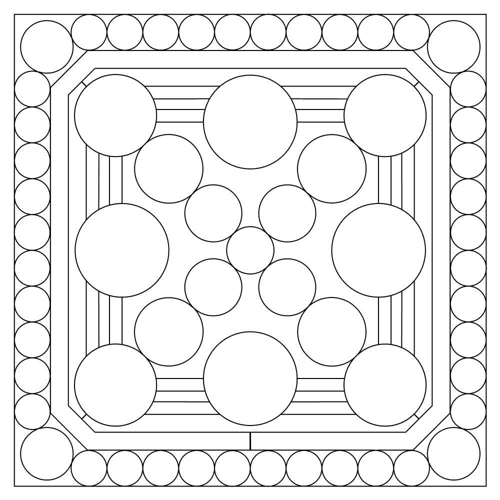 wheel block 004 Digital Pattern | Sweet Dreams Quilt Studio