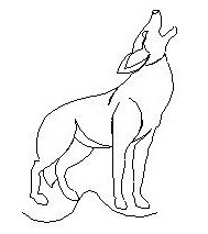 wolf border 002 Digital Pattern | Sweet Dreams Quilt Studio - Digital ...